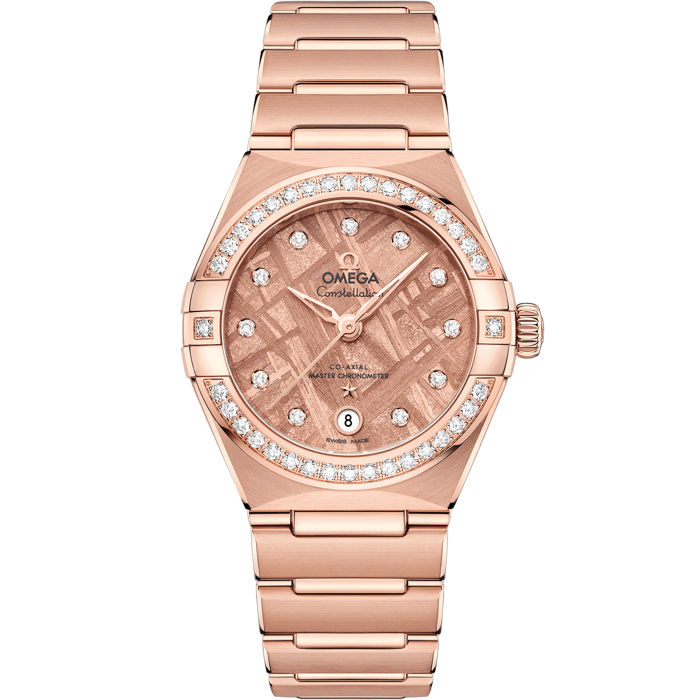 星座系列 29毫米, Sedna™ 18k金表壳 搭配 Sedna™ 18k金表链 - 131.55.29.20.99.006 | OMEGA®