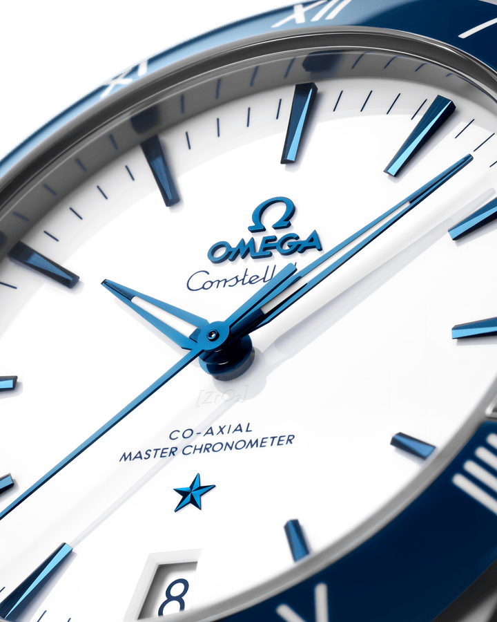 星座系列 41毫米, 精钢表壳 搭配 皮表带 - 131.33.41.21.04.001 | OMEGA®