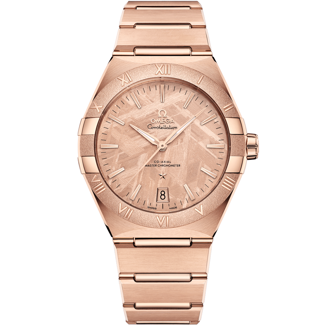 星座系列 41毫米, Sedna™ 18k金表壳 搭配 Sedna™ 18k金表链 - 131.50.41.21.99.002 | OMEGA®