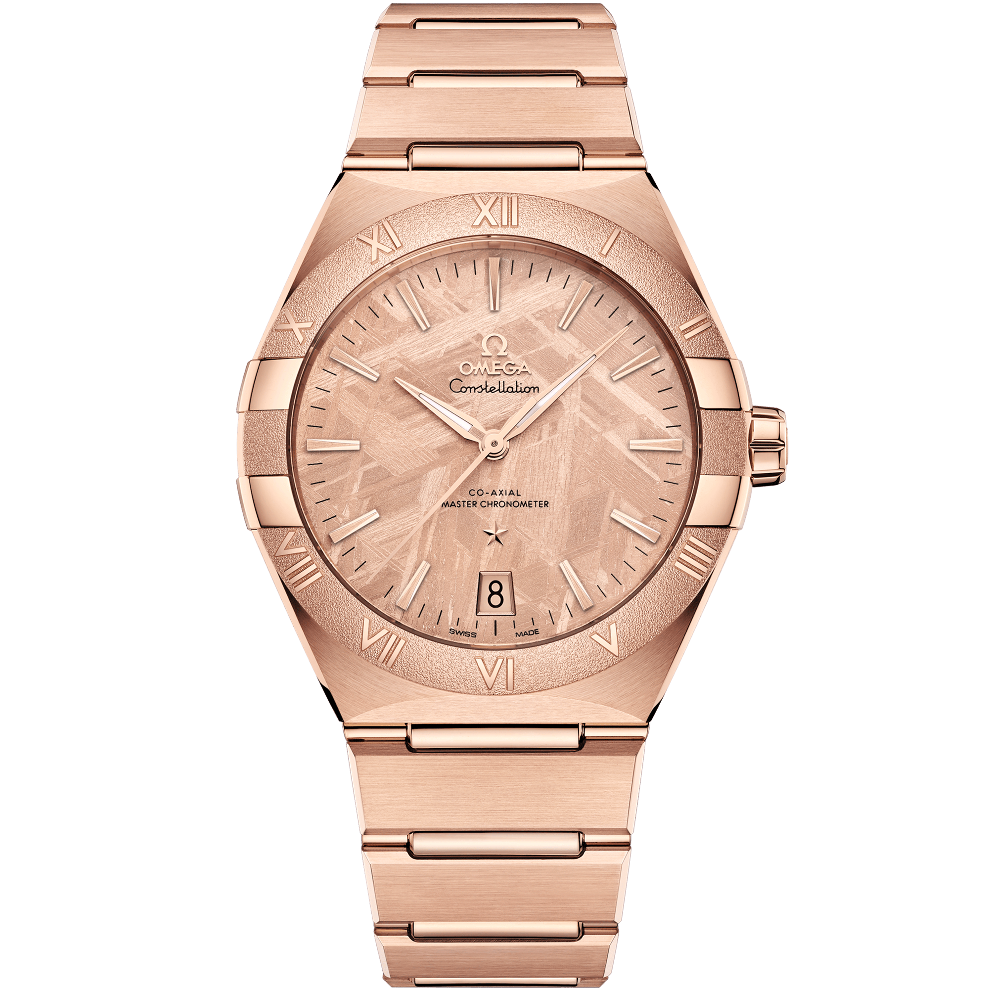 星座系列 41毫米, Sedna™ 18k金表壳 搭配 Sedna™ 18k金表链 - 131.50.41.21.99.002 | OMEGA®