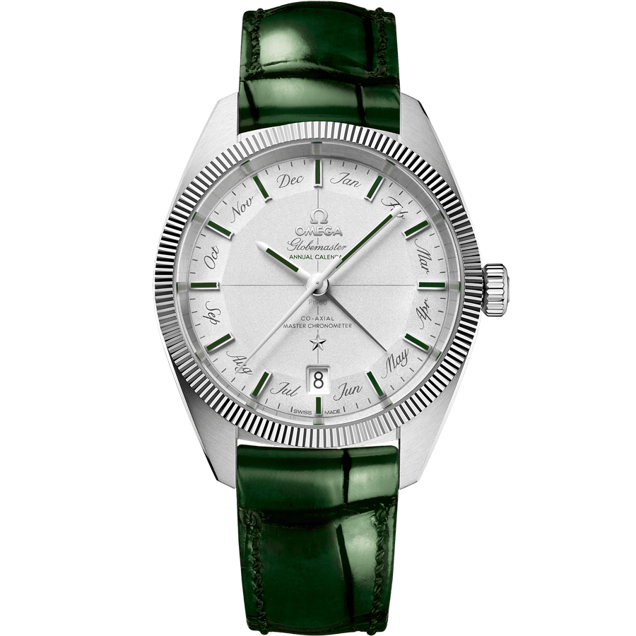 星座系列 尊霸腕表 41毫米, 铂金 搭配 皮表带 - 130.93.41.22.99.002 | OMEGA®