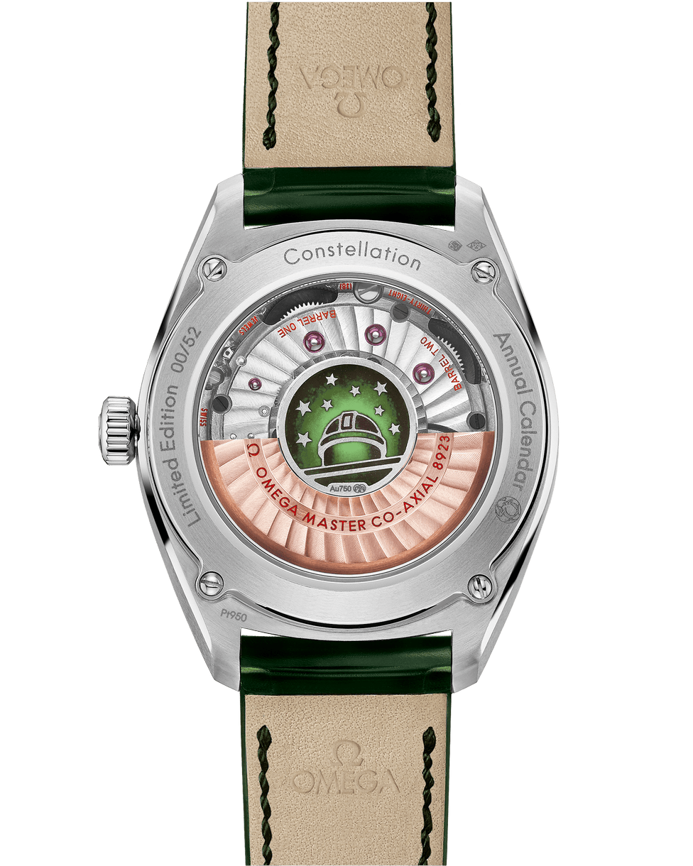 星座系列 尊霸腕表 41毫米, 铂金 搭配 皮表带 - 130.93.41.22.99.002 | OMEGA®