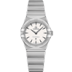 星座系列 25毫米, 精钢表壳 搭配 精钢表链 - 131.10.25.60.06.001 | OMEGA®