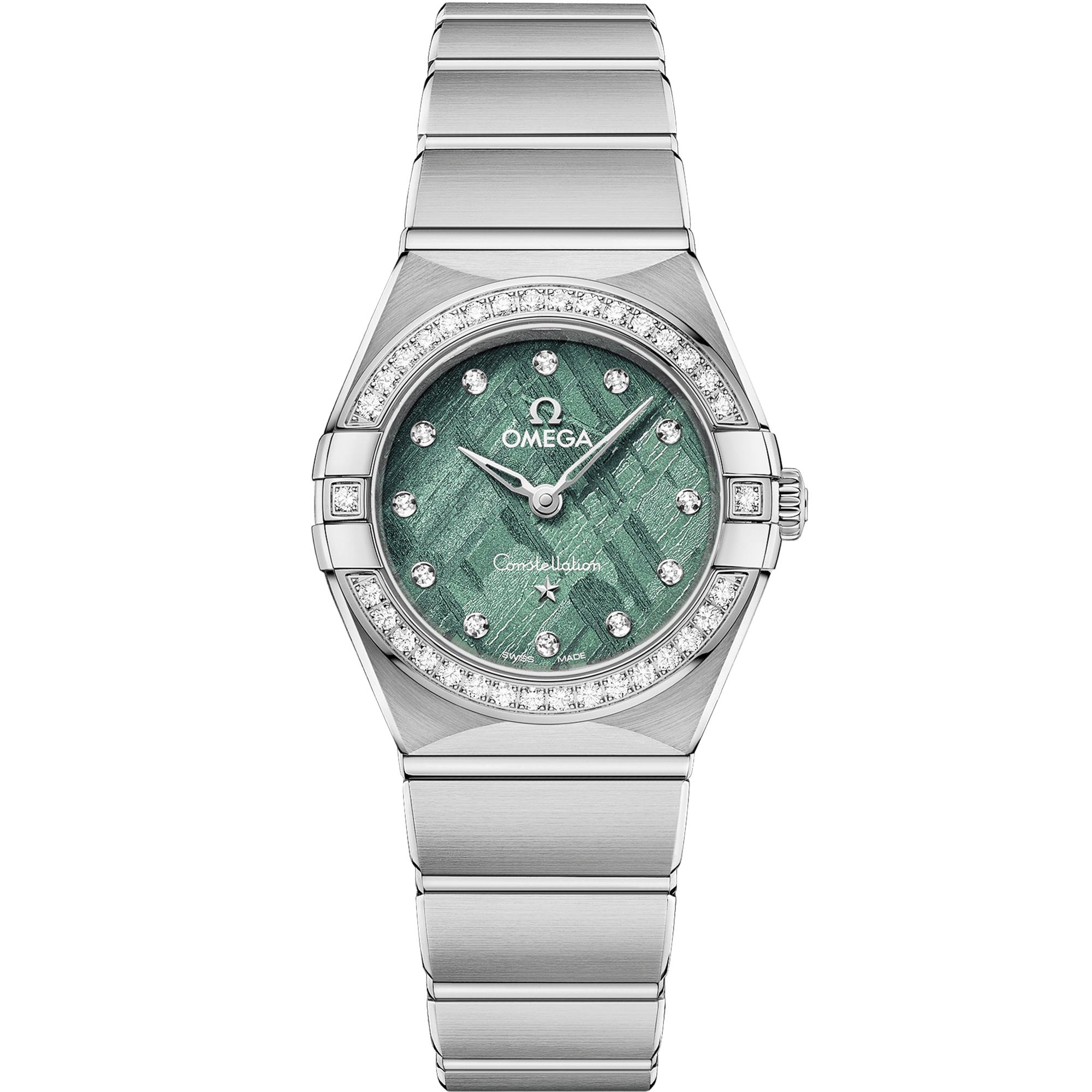 星座系列 25毫米, 精钢表壳 搭配 精钢表链 - 131.15.25.60.99.001 | OMEGA®