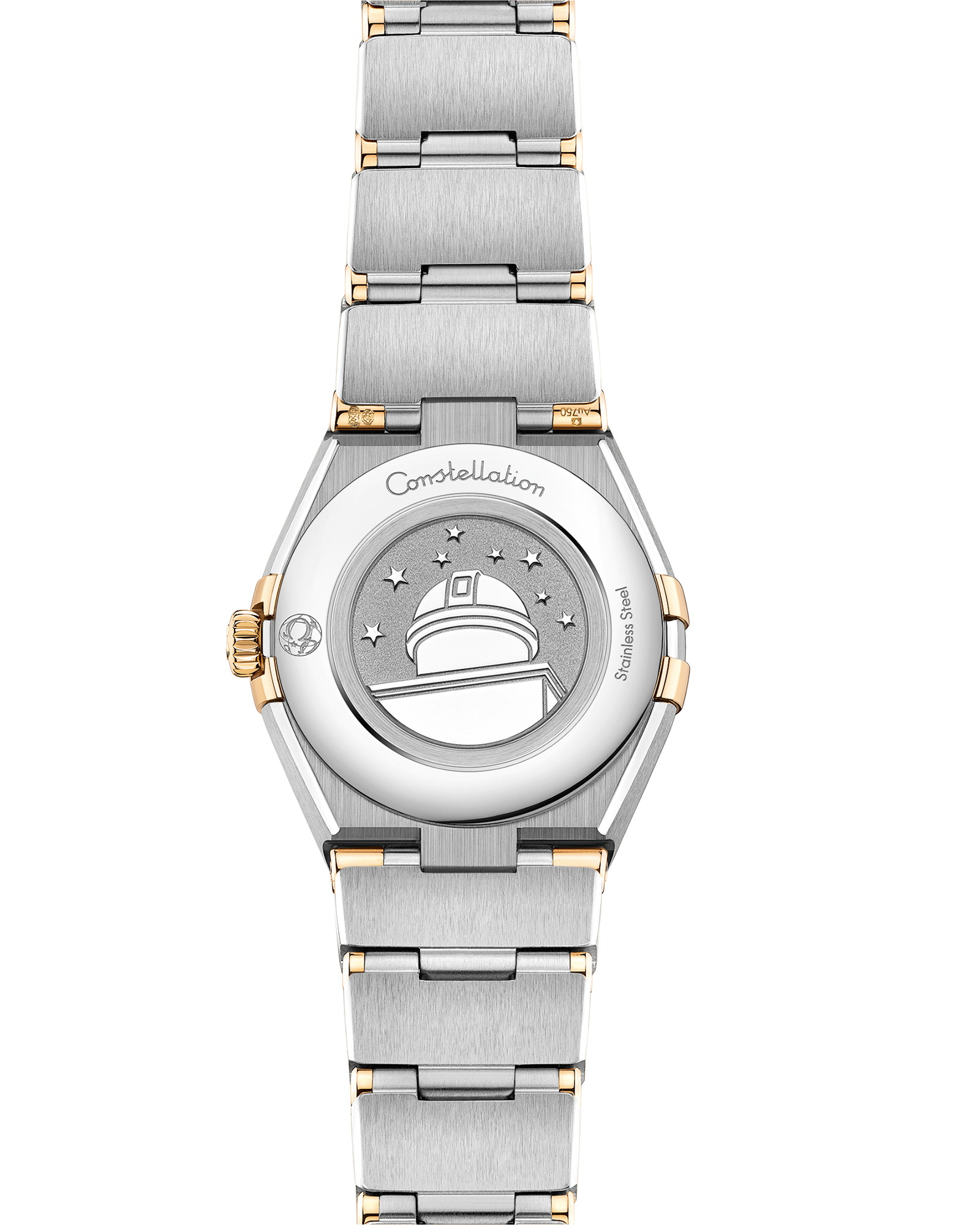 星座系列 25毫米, 精钢-黄色18 k金表壳 搭配 精钢-黄色18 k金表链 - 131.20.25.60.52.002 | OMEGA®