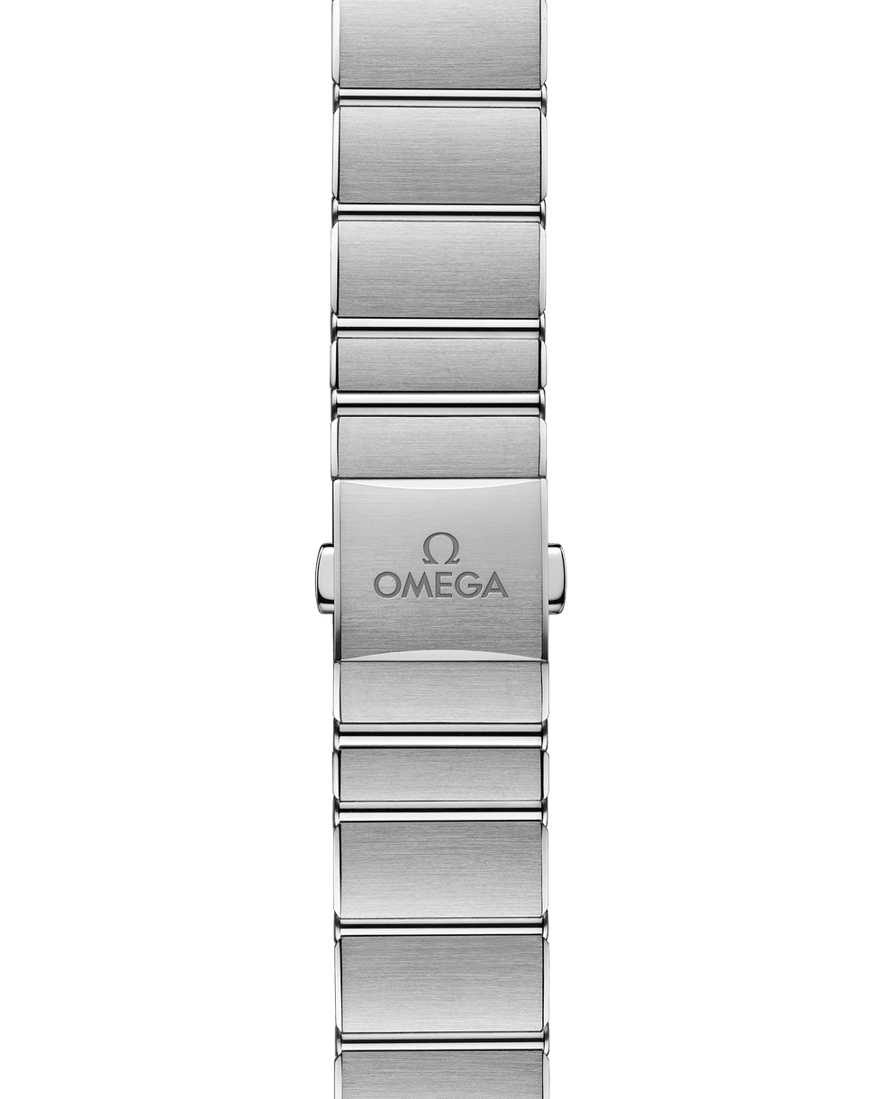 星座系列 28毫米, 精钢表壳 搭配 精钢表链 - 131.10.28.60.02.001 | OMEGA®