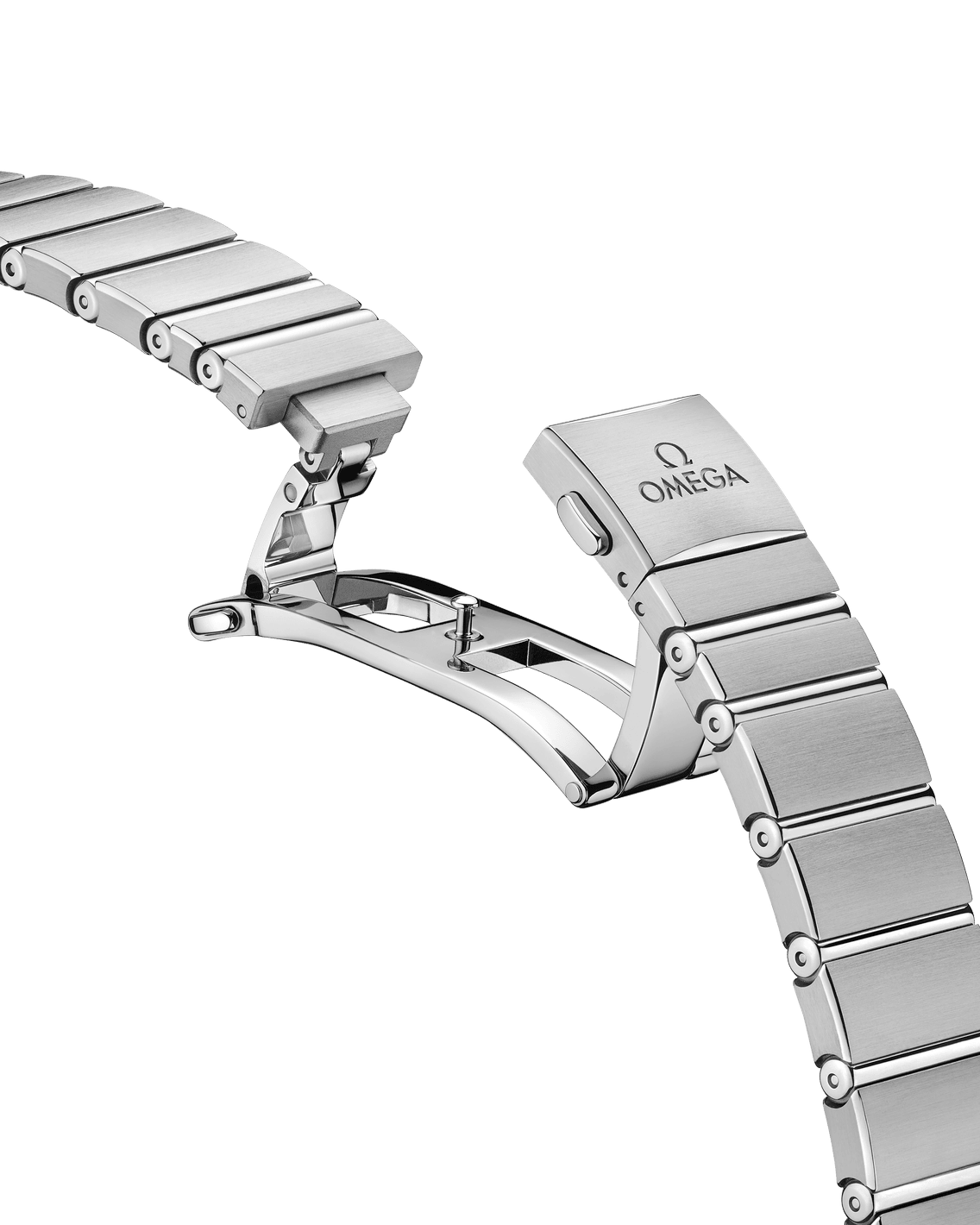 星座系列 28毫米, 精钢表壳 搭配 精钢表链 - 131.10.28.60.52.001 | OMEGA®
