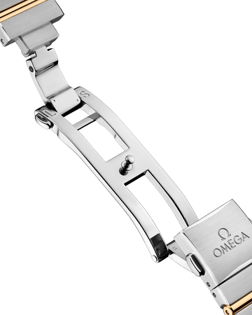 星座系列 28毫米, 精钢-黄色18 k金表壳 搭配 精钢-黄色18 k金表链 - 131.20.28.60.55.002 | OMEGA®