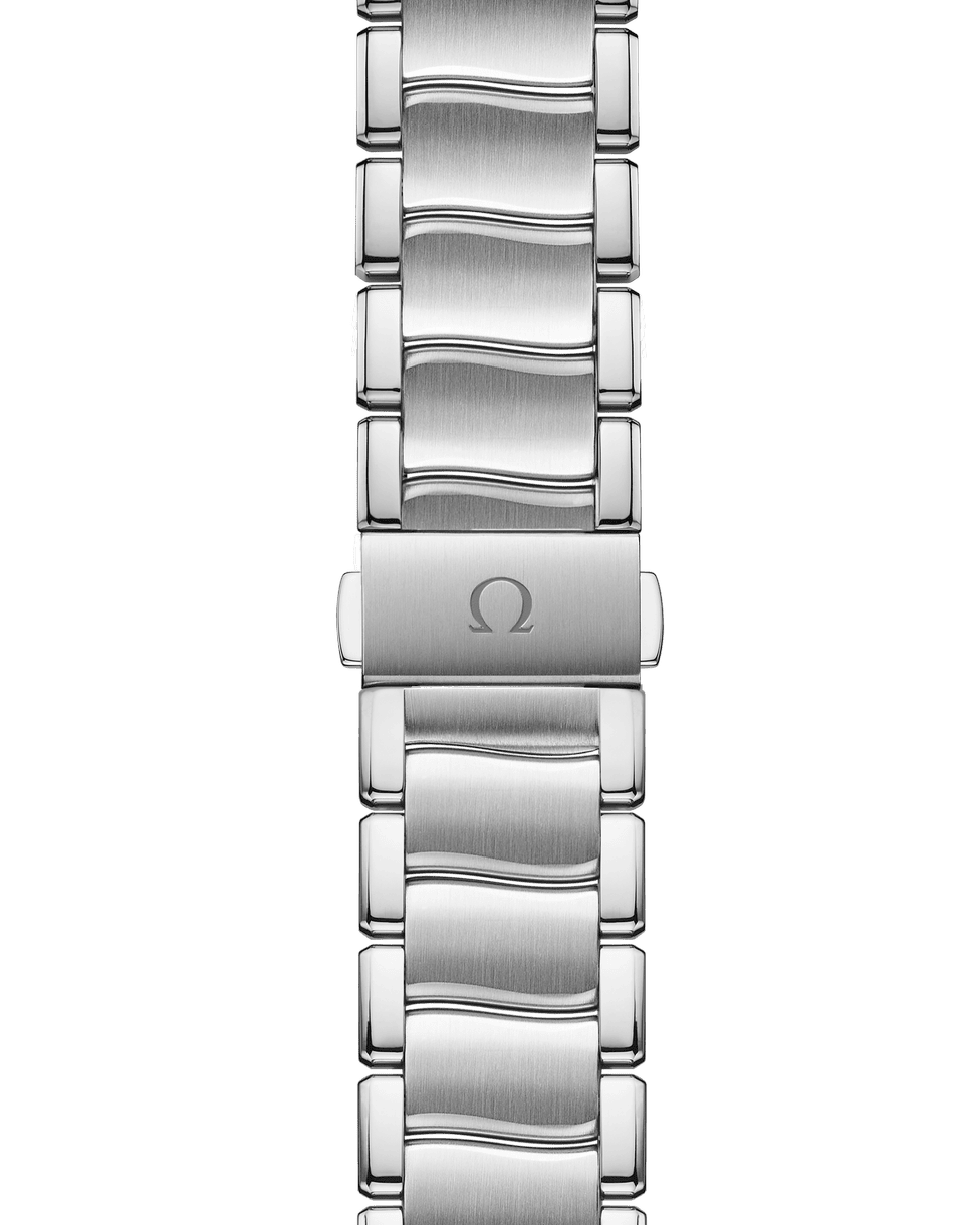 碟飞系列 Ladymatic 34毫米, 精钢表壳 搭配 精钢表链 - 425.35.34.20.55.002 | OMEGA®