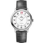 碟飞系列 典雅腕表 39.5毫米, 黄色18 k金表壳 搭配 皮表带 - 424.53.40.20.52.001 | OMEGA®