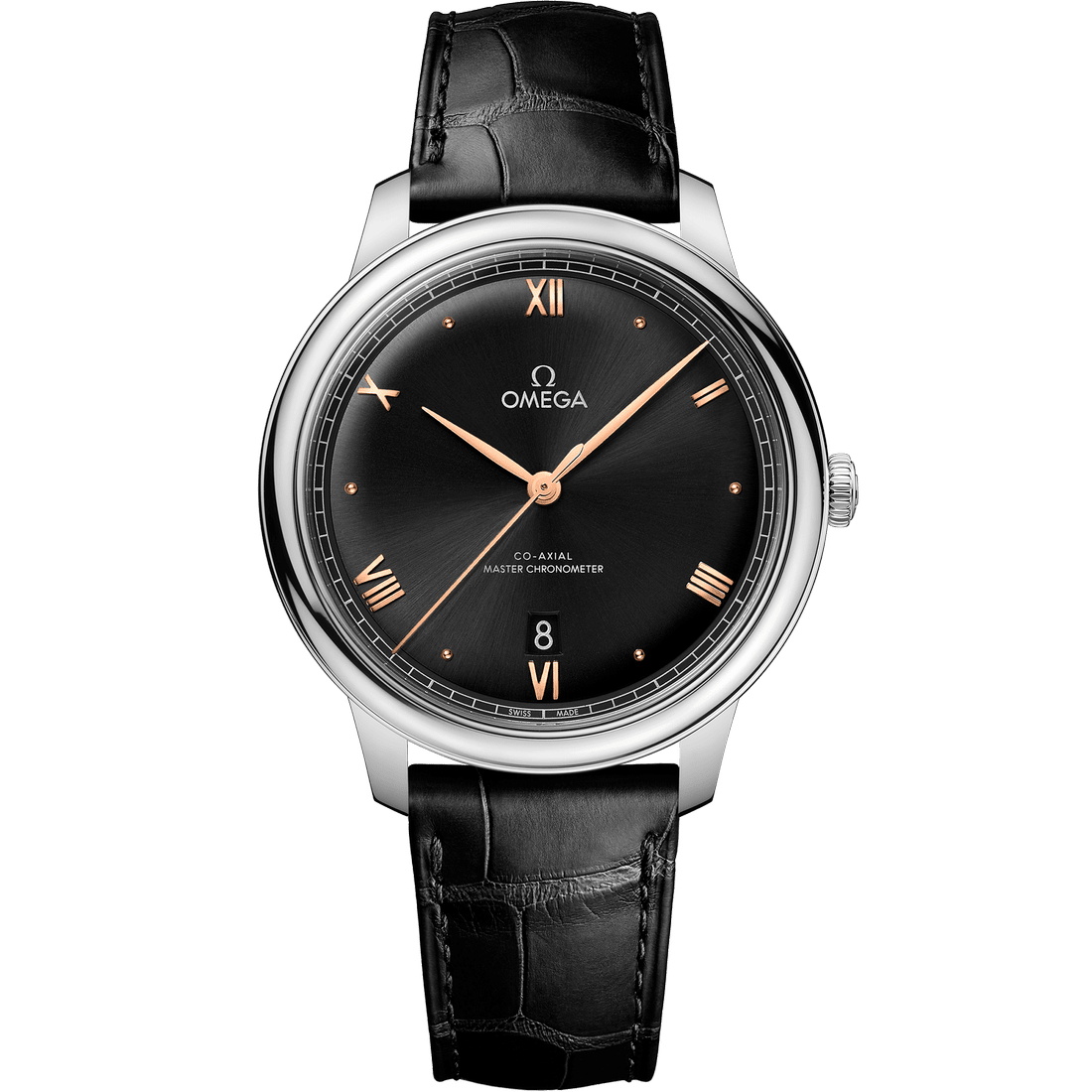 碟飞系列 典雅腕表 40毫米, 精钢表壳 搭配 皮表带 - 434.13.40.20.01.001 | OMEGA®