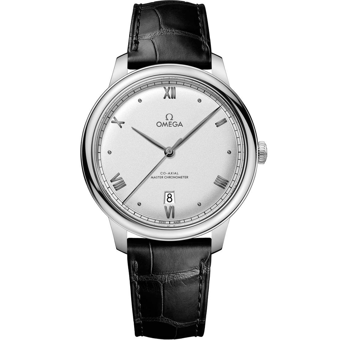 碟飞系列 典雅腕表 40毫米, 精钢表壳 搭配 皮表带 - 434.13.40.20.02.001 | OMEGA®