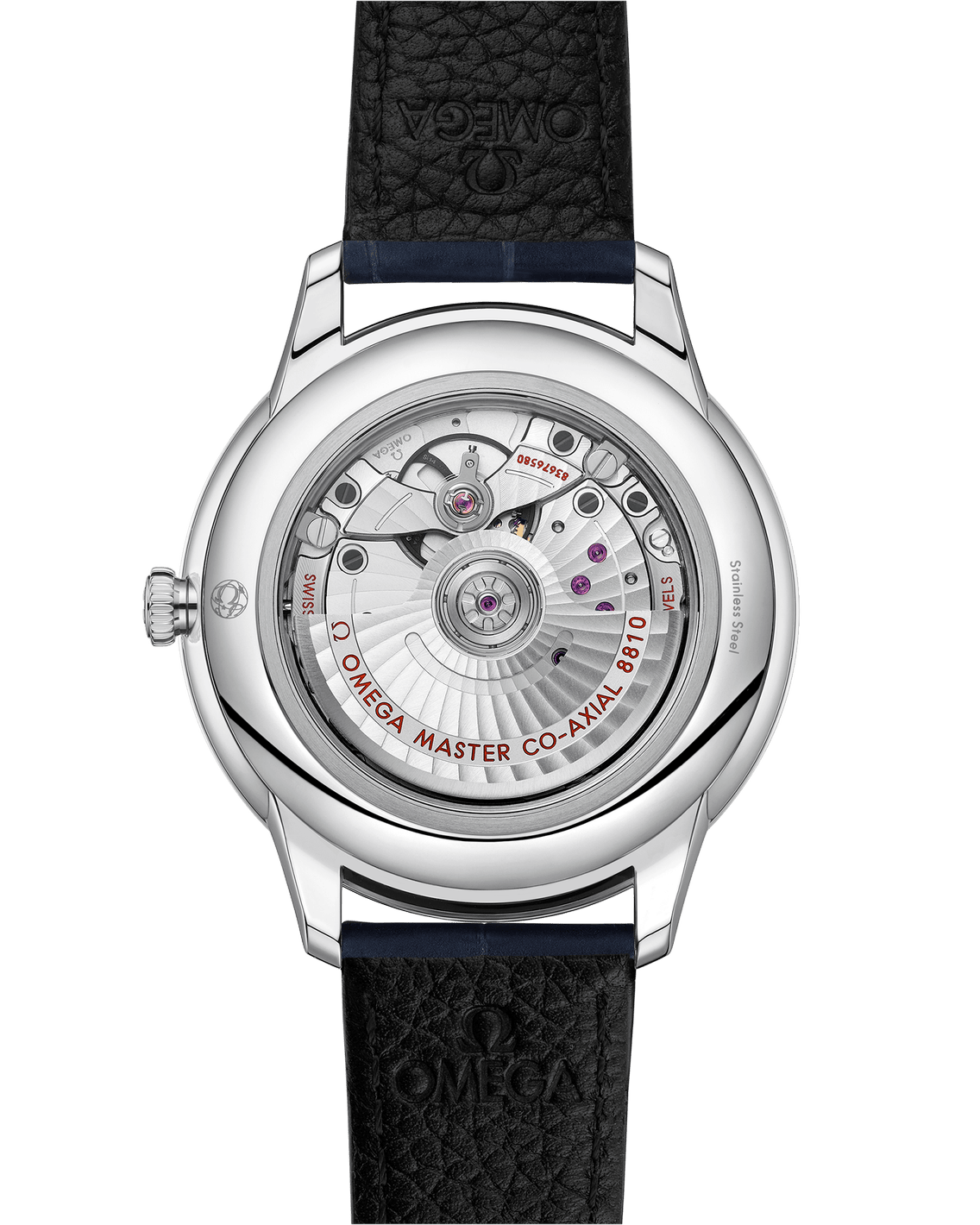 碟飞系列 典雅腕表 41毫米, 精钢表壳 搭配 皮表带 - 434.13.41.21.03.001 | OMEGA®