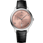 碟飞系列 典雅腕表 41毫米, 精钢表壳 搭配 皮表带 - 434.13.41.21.10.001 | OMEGA®