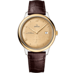 碟飞系列 典雅腕表 41毫米, 精钢表壳 搭配 皮表带 - 434.13.41.20.03.001 | OMEGA®