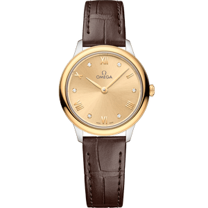 碟飞系列 典雅腕表 27.5毫米, 精钢表壳 搭配 精钢表链 - 434.10.28.60.09.001 | OMEGA®