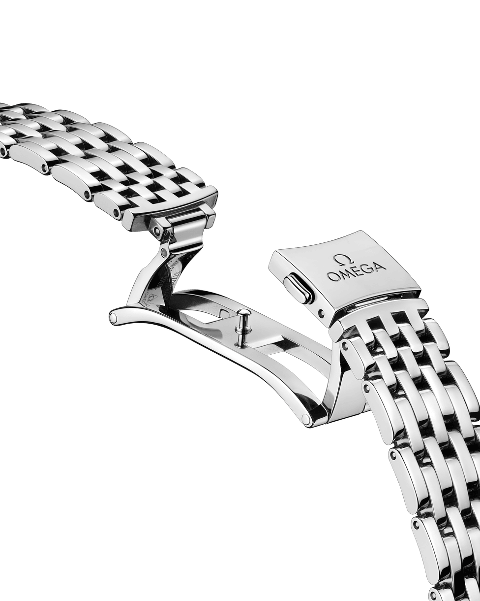 碟飞系列 典雅腕表 30毫米, 精钢表壳 搭配 精钢表链 - 434.10.30.60.03.001 | OMEGA®