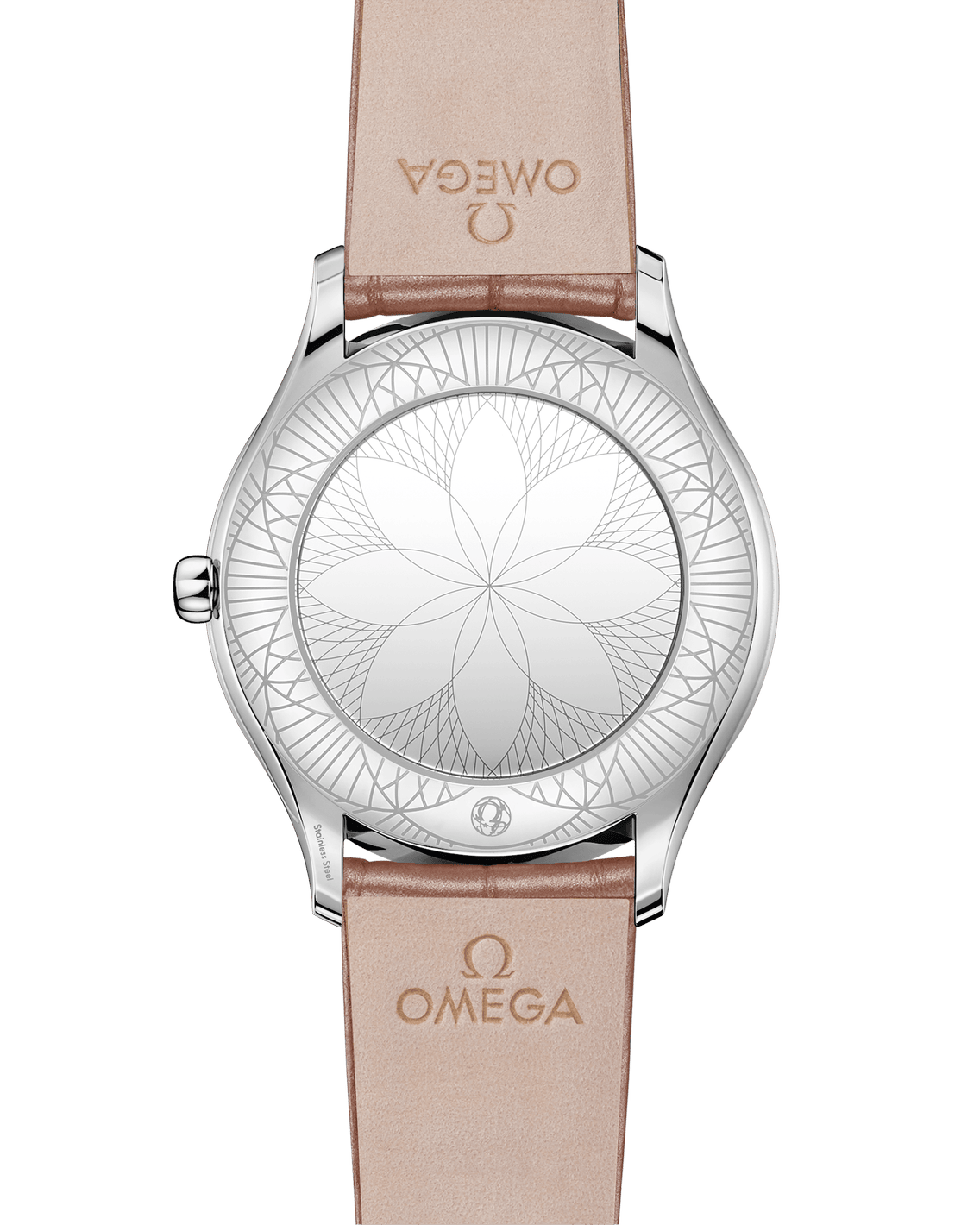 碟飞系列 名典腕表 36毫米, 精钢表壳 搭配 皮表带 - 428.18.36.60.05.002 | OMEGA®