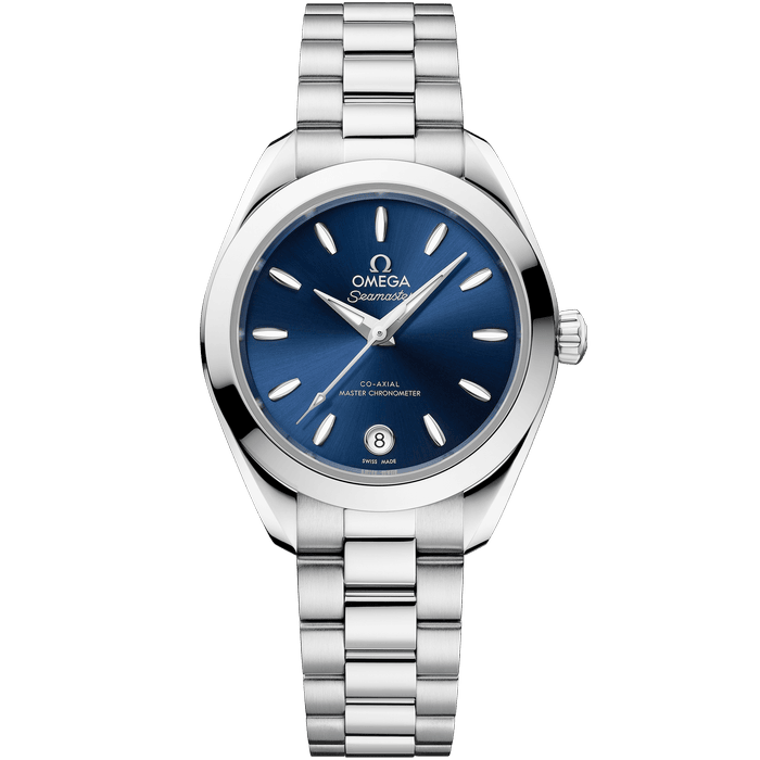海马系列 AQUA TERRA 150米腕表 30毫米, 精钢表壳 搭配 精钢表链 - 220.10.30.20.03.001 | OMEGA®