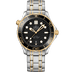海马系列 300米潜水表 42毫米, 精钢-Sedna™ 18k金表壳 搭配 橡胶表带 - 210.22.42.20.01.002 | OMEGA®