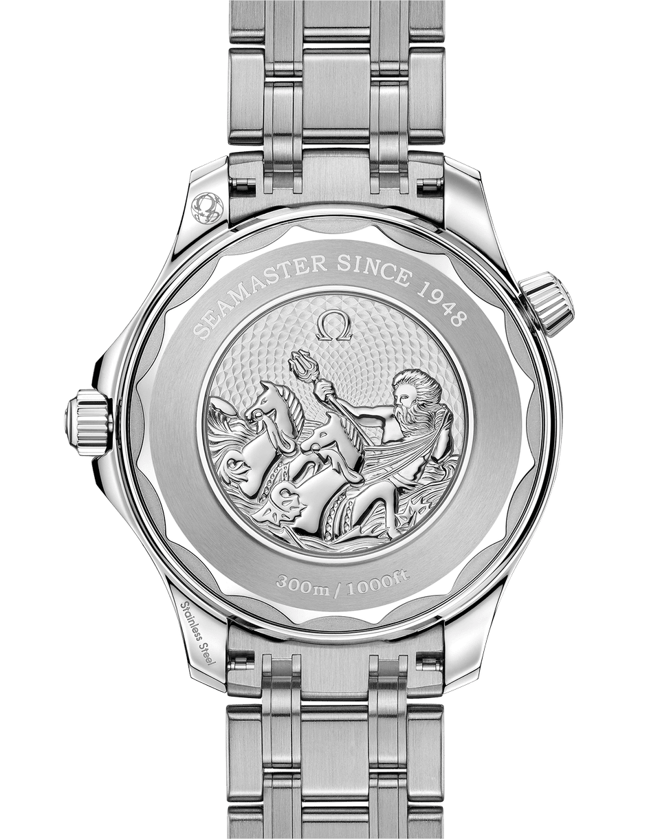 海马系列 300米潜水表 42毫米, 精钢表壳 搭配 精钢表链 - 210.30.42.20.03.003 | OMEGA®