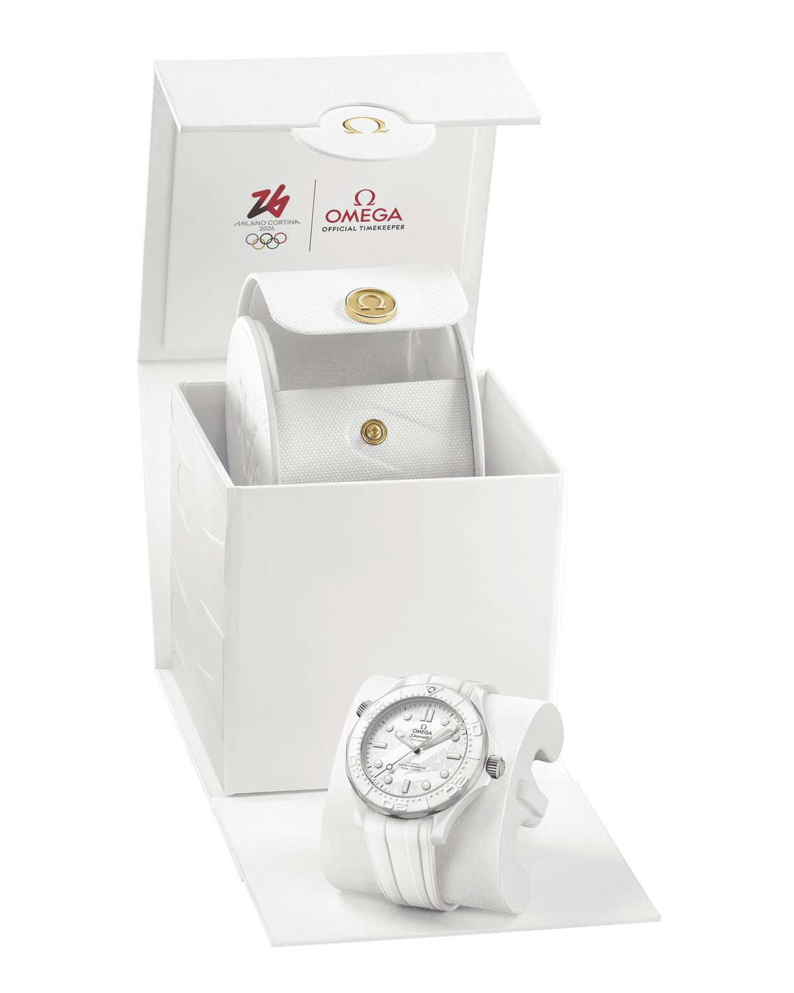 海马系列 300米潜水表 "Milano Cortina 2026"特别版腕表 - 522.92.44.20.04.001 | OMEGA®