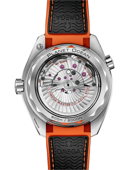 海马系列 海洋宇宙600米 43.5毫米, 精钢表壳 搭配 橡胶表带 - 215.32.44.21.01.001 | OMEGA®