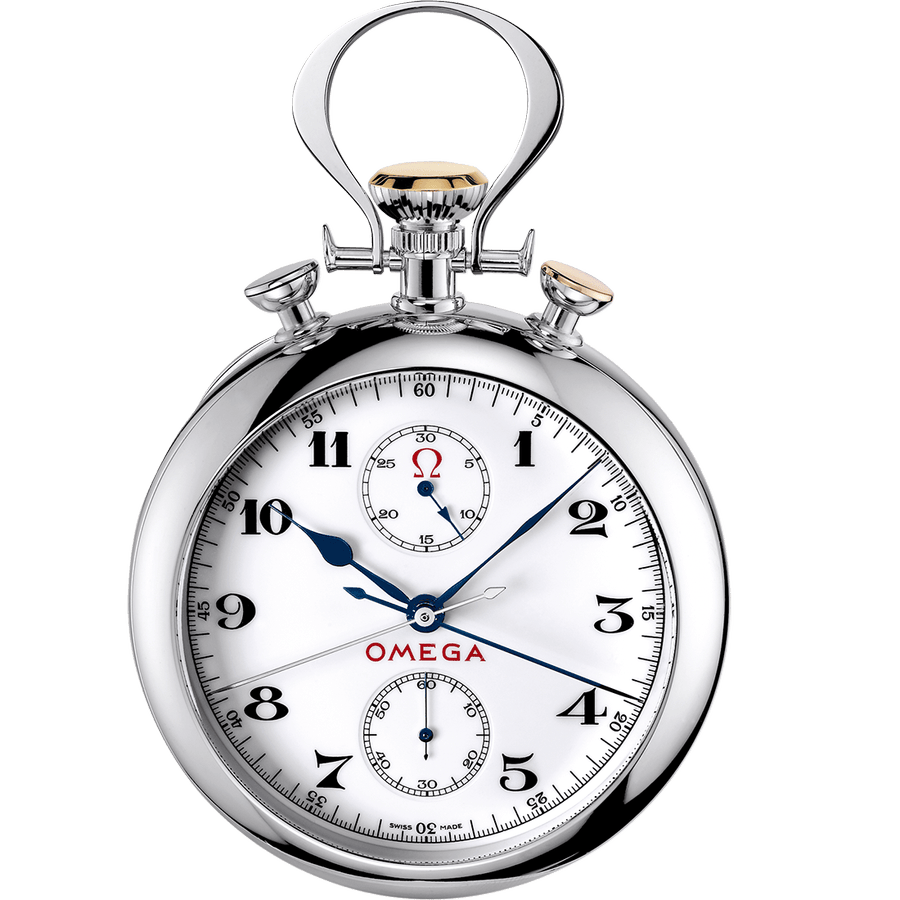 特别系列 奥林匹克怀表1932 70毫米, 白色k金表壳 - 5110.20.00 | OMEGA®