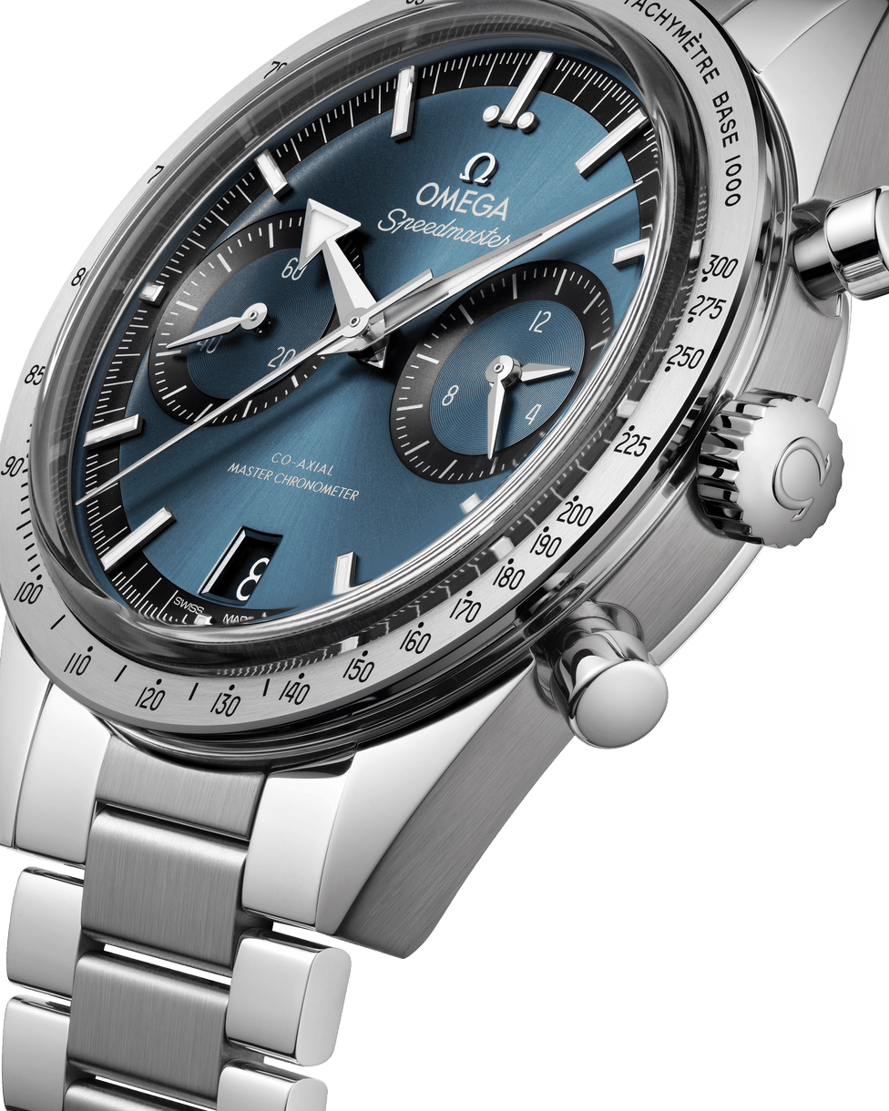 超霸系列 超霸'57腕表 40.5毫米, 精钢表壳 搭配 精钢表链 - 332.10.41.51.03.001 | OMEGA®