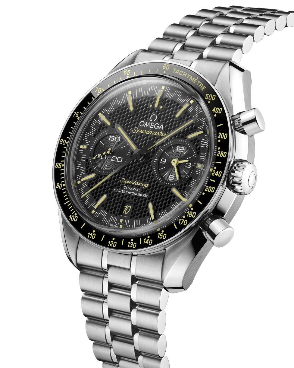 超霸系列 Super Racing腕表 44.25毫米, 精钢表壳 搭配 精钢表链 - 329.30.44.51.01.003 | OMEGA®