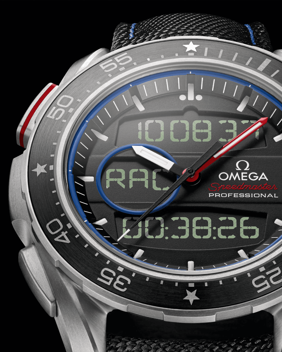 超霸系列X-33“帆船赛”腕表 “新西兰酋长队”限量版 - 318.92.45.79.01.001 | OMEGA®